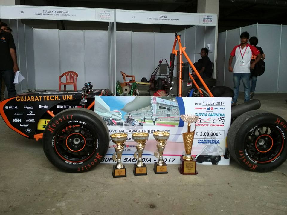 Hoosier Tire | News | Team GT Motorsports wins SUPRA SAE in India on ...